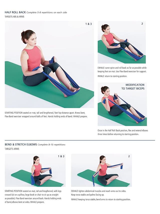 Merrithew Non-Latex Flex Band Color Lime | Jomla.ae