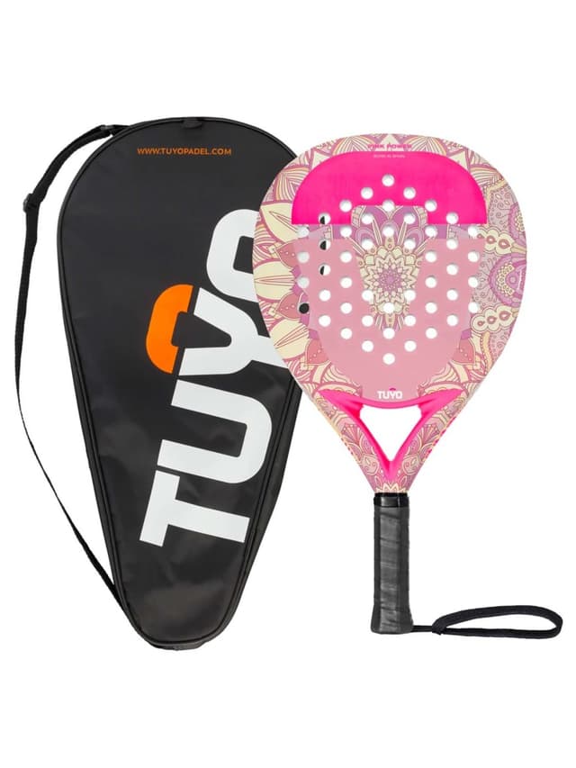 Order TUYO Pink Power Padel Racket Now! | Jomla.ae