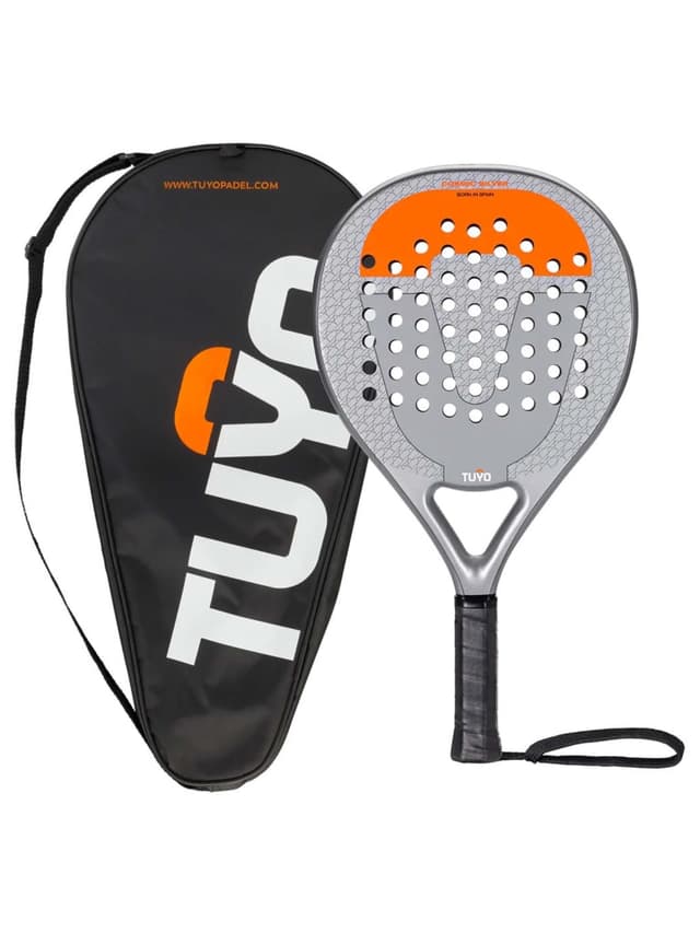 Order TUYO Cosmic Silver Padel Racket Now! | Jomla.ae