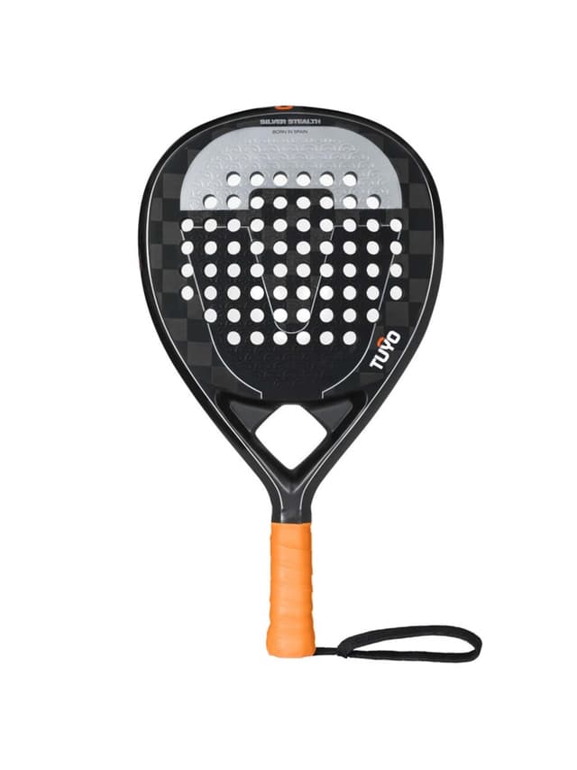 Order TUYO Silver Stealth Padel Racket Now! | Jomla.ae
