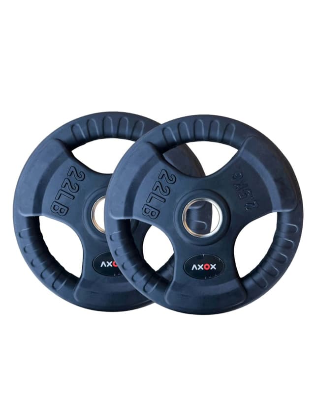 Order Axox Fitness Rubber Weight Plate Weight 2.5 Kg Now! | Jomla.ae