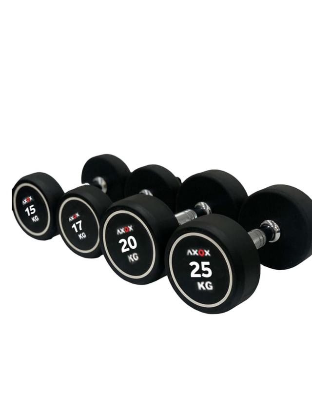 Order Axox Fitness Round Dumbbell Set | 12.5 -25 Kg Now! | Jomla.ae