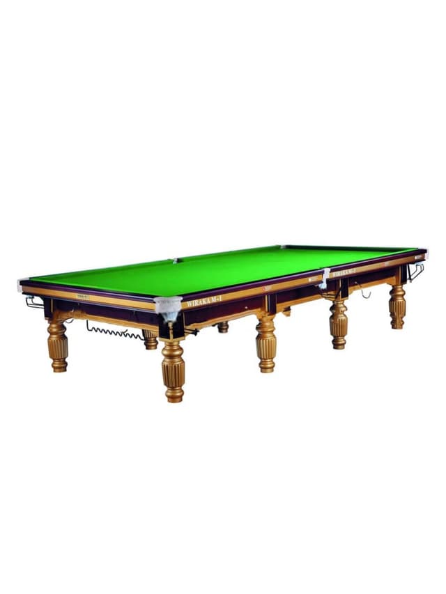 Order Wiraka Tournament M1 Snooker Table | 12 FT Now! | Jomla.ae