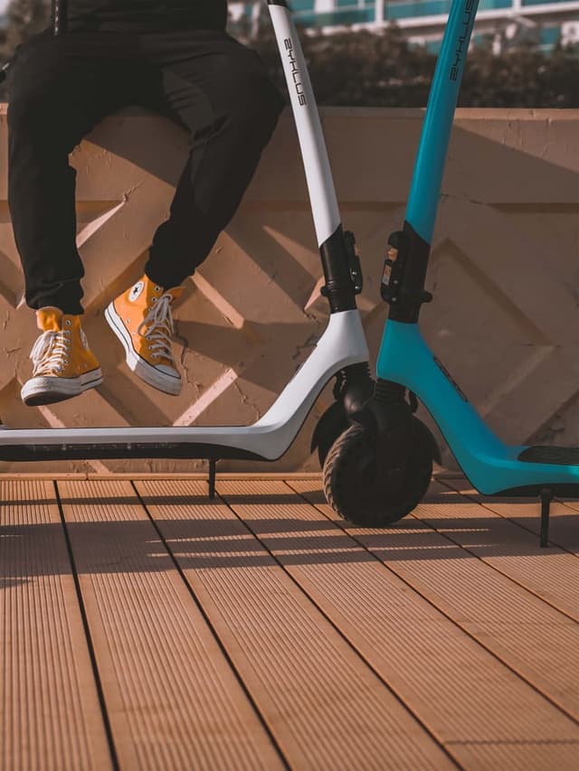 Order Zyklus Escooter - 2023 Model Color Blue Now! | Jomla.ae