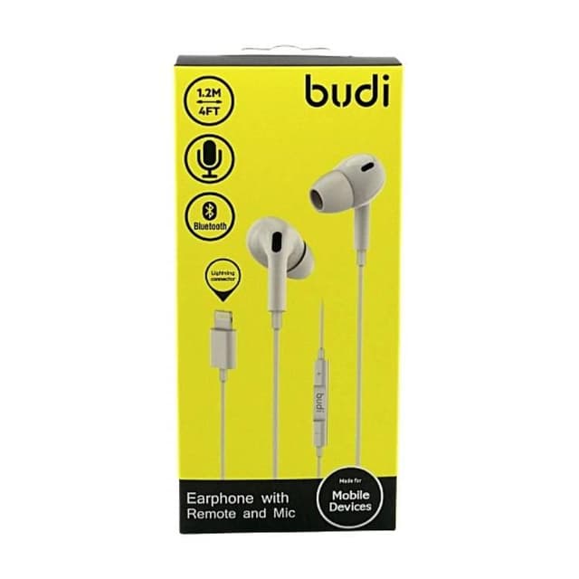 Budi Earphone With Remote & Mic (Bass) | Jomla.ae
