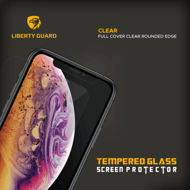 Order Liberty Guard 2.5D Full Cover Rounded Edge Screen Protector for ...