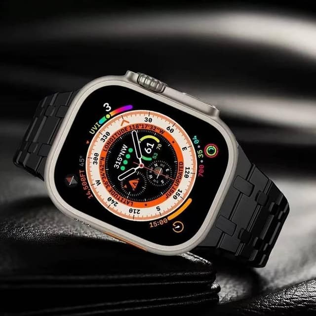 Order Levelo RoyalLink Stainless Steel Metal Watch Strap - Black Now ...