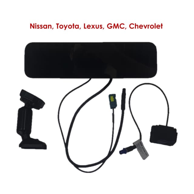 Smart Rear View Mirror with Camera - Nissan Toyota LC200 Lexus GMC ...