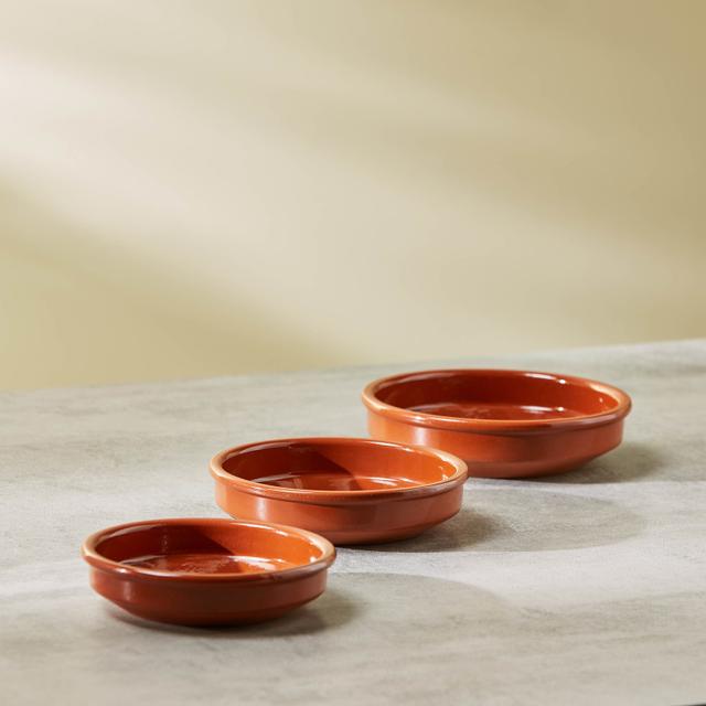 Order Arte Regal Brown Clay Round Deep Plate 20 cm Now! | Jomla.ae