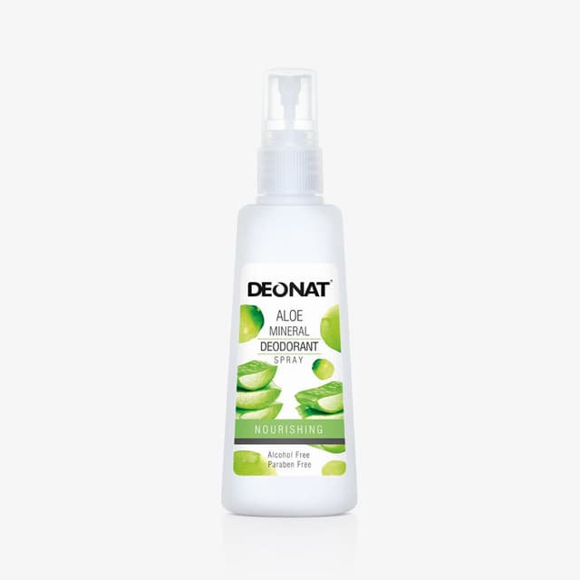 Order Deonat Aloe Mineral Deodorant Spray - 100 Ml Now! | Jomla.ae