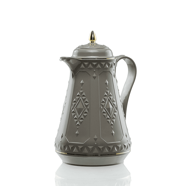 Order Rose Grey Tea Vacuum Flask 1 Liter RS-2121 Grey Now! | Jomla.ae