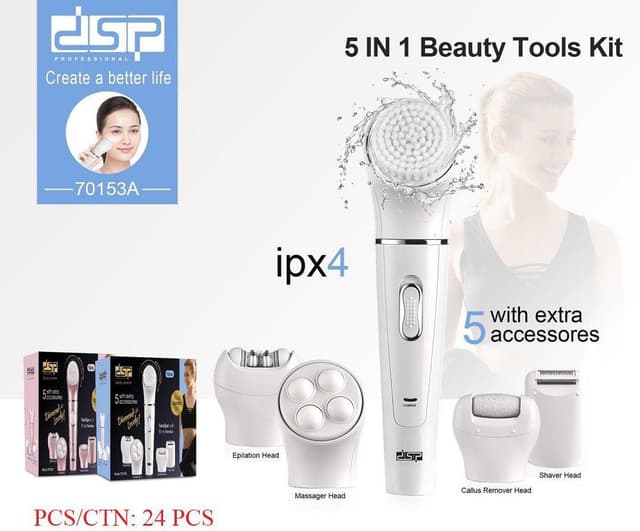Dsp Personal Care Brush For Body And Face Care | Jomla.ae