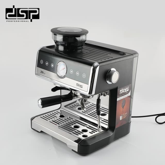 DSP Professional Espresso Machine With Coffee Grinder 2250W 20Bar ...