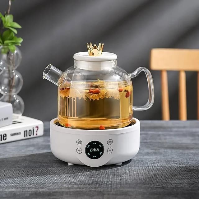 Order Electric Kettle Tea Pot Set Maker 1.6L Now! | Jomla.ae