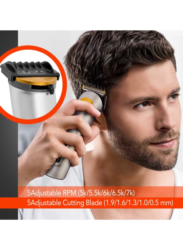 Geepas Professional Digital Hair Clipper , Hair Clipper With High ...