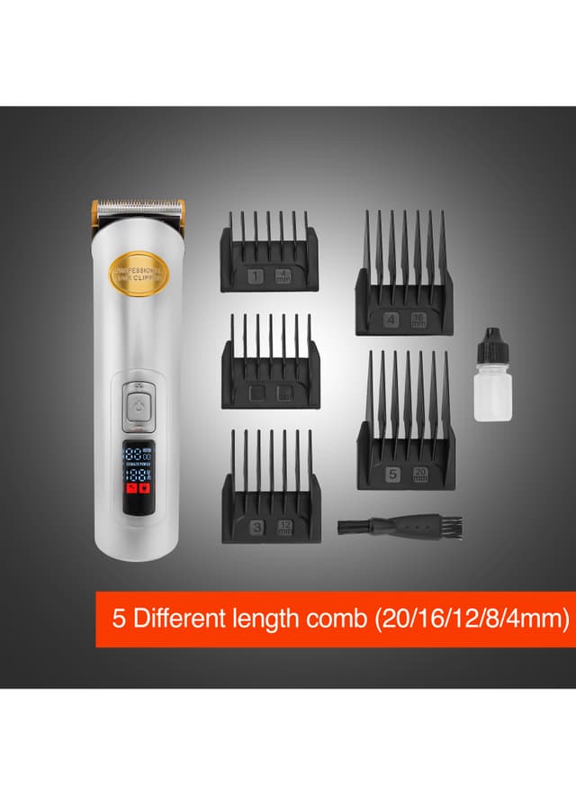Geepas Professional Digital Hair Clipper , Hair Clipper With High ...