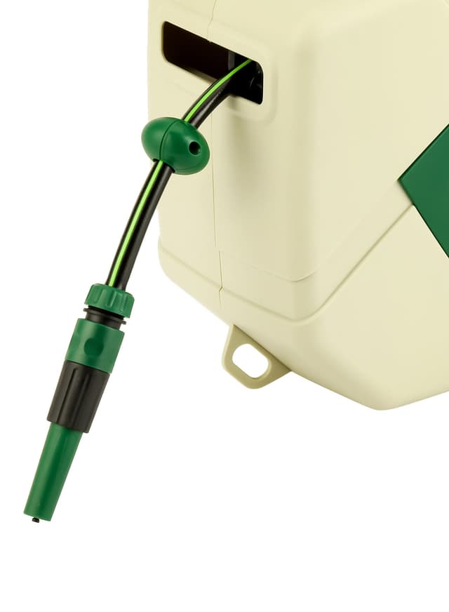 Geepas 20 M Auto Rewind Hose Reel- , Stop Anywhere Lock Mechanism And ...