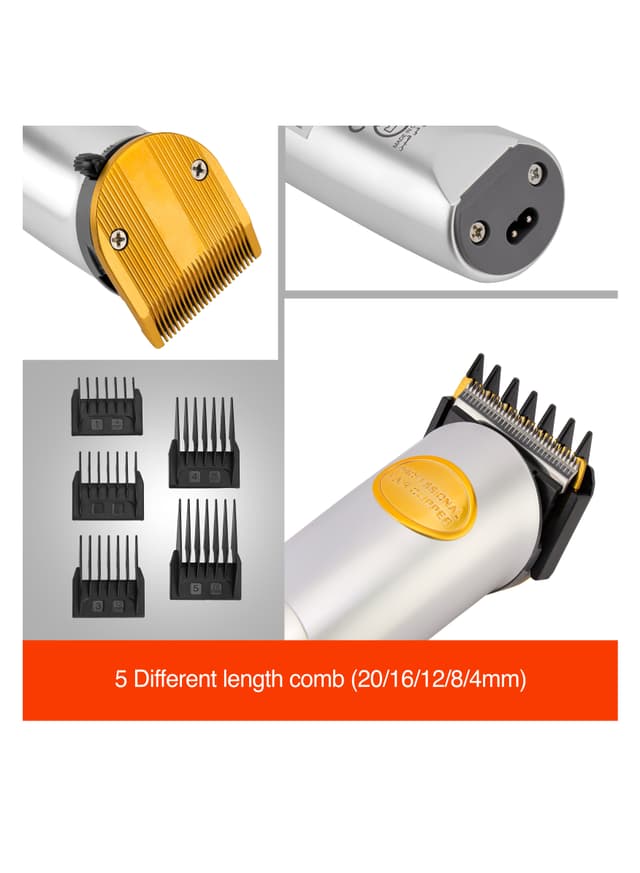 Geepas Professional Digital Hair Clipper , Hair Clipper With High ...