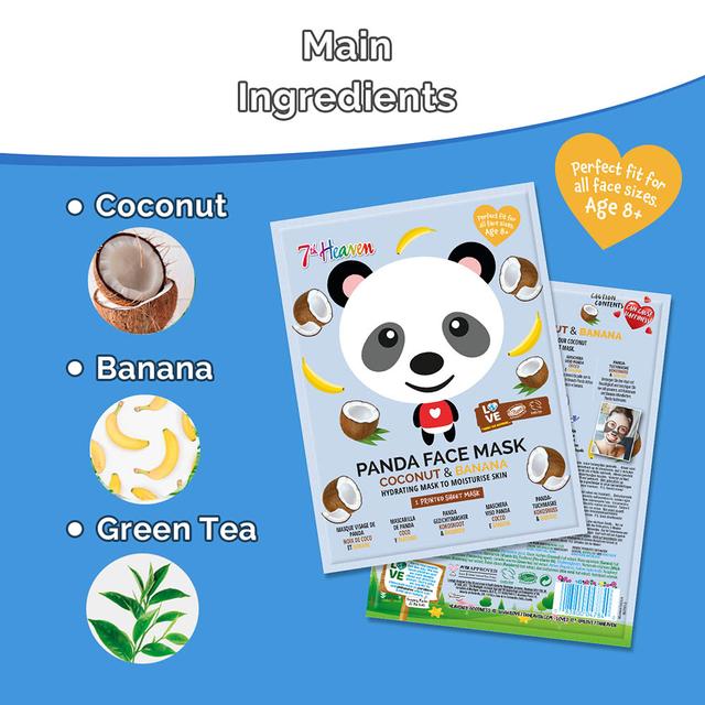 Order 7th Heaven - Panda Face Mask Now! | Jomla.ae