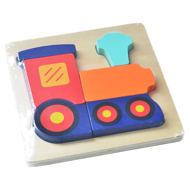 A Cool Toy - Mini Wooden Puzzle - Train | Jomla.ae