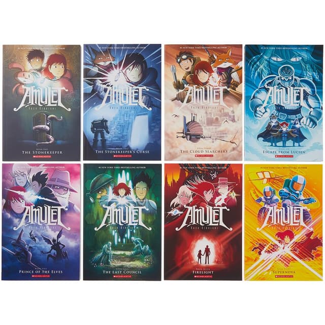 Order Amulet - Set of 8 Books Now! | Jomla.ae