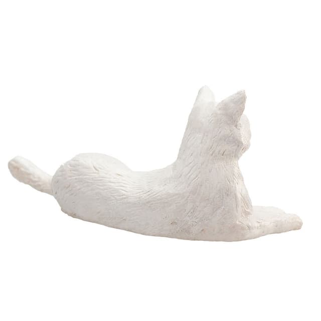 Animal Planet - Mojo Cat Lying White | Jomla.ae