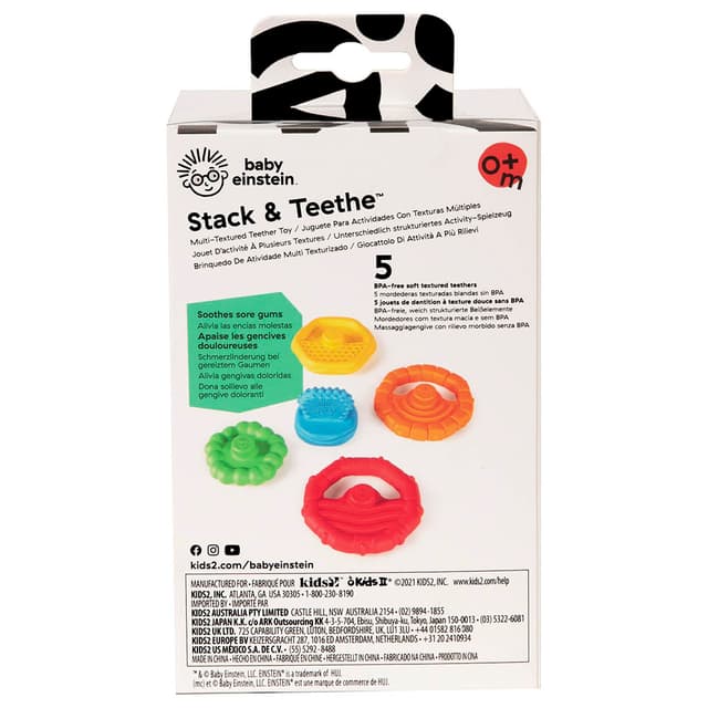 Order Baby Einstein - Stacking Teether Toy Now! | Jomla.ae