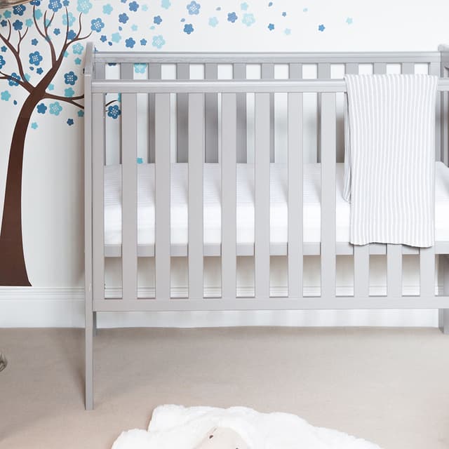 Order Baby Elegance - Sarah Wooden Cot - Grey Now! | Jomla.ae