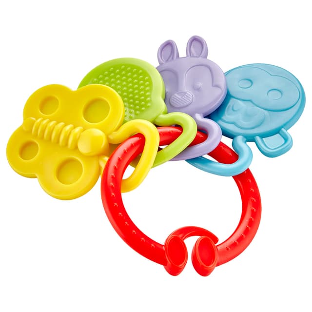 Order Babyjem - Rattle Teether - Red Now! | Jomla.ae
