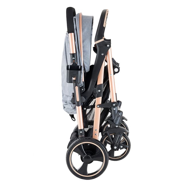 Belecoo 3 City Stroller - Grey | Jomla.ae