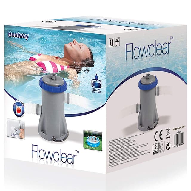 Order Bestway - Flowclear Filter Pump 330Gal Now! | Jomla.ae
