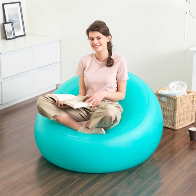 Bestway - Poshpod Air Chair - Blue | Jomla.ae