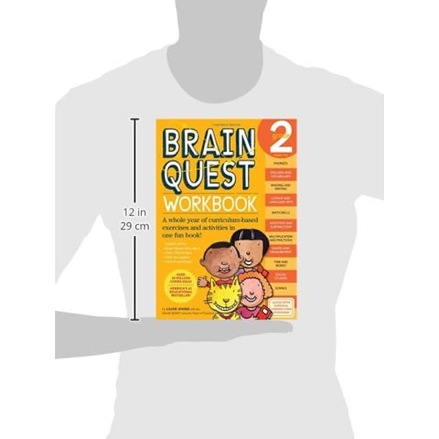 Brain Quest Grade 2 Workbook | Jomla.ae
