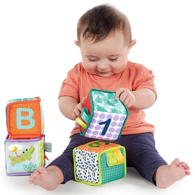 Bright Starts - Grab & Stack Blocks | Jomla.ae