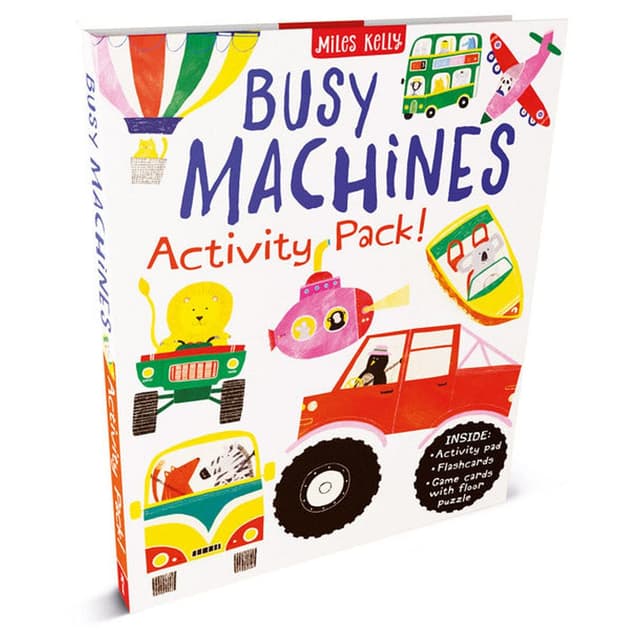 Order Busy Machines Activity Pack - Book Now! | Jomla.ae