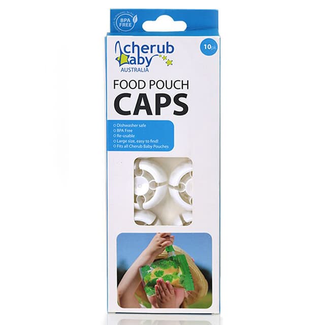 Cherub Baby - Food Pouch Caps | Jomla.ae