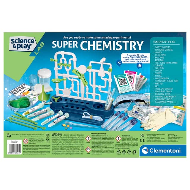 Clementoni - Super Chemistry Lab Set | Jomla.ae