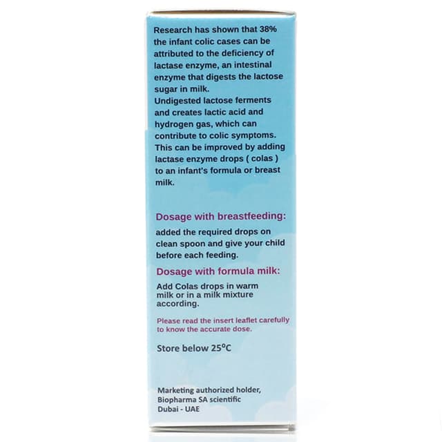Colas - Colic Infant Drops 10ml | Jomla.ae