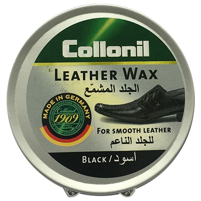 Collonil - Leather Wax Tin 50ml - Black | Jomla.ae