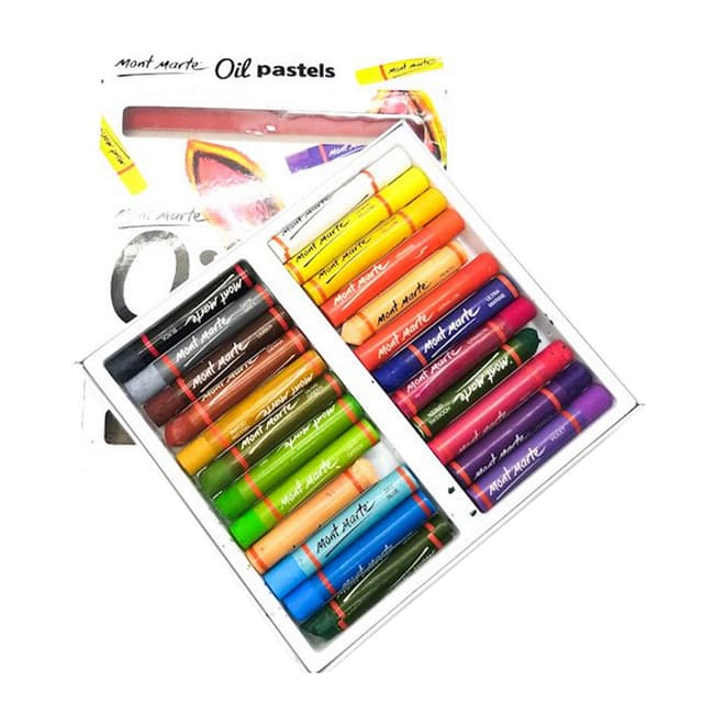 Order Craft Box - Oil Pastels 24pcs Now! | Jomla.ae