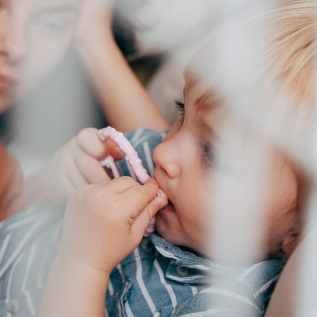 Curaprox - Teething Ring - Pink | Jomla.ae