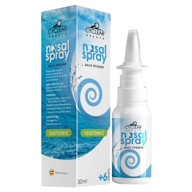 Cyclear - Isotonic Nasal Spray 6+ 30ml | Jomla.ae