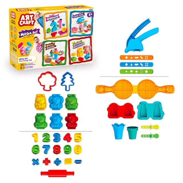 Dede - Art Craft Mega Dough Set | Jomla.ae