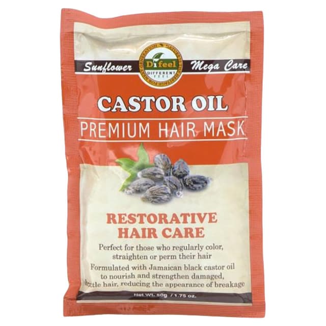Order Difeel Premium Castor Oil Hair Mask 50g Now! | Jomla.ae
