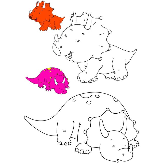Order Dinosaur Copy Colouring Book Now! | Jomla.ae