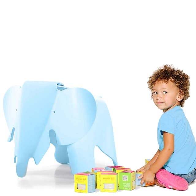 Order Ebarza Kids Stool - Acrylic - Blue Now! | Jomla.ae