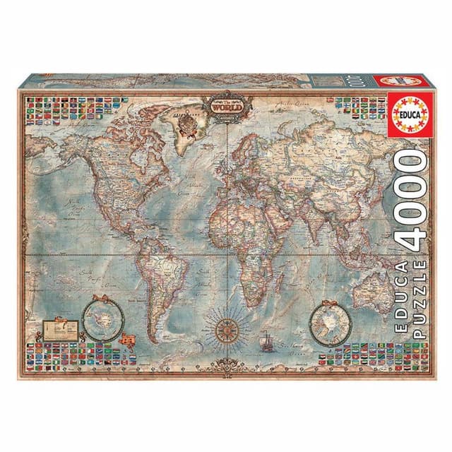 Order Educa - 4000 The World - Executive Map Now! | Jomla.ae