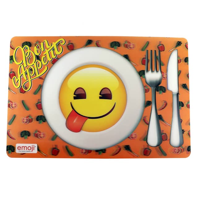 Emoji - 3D Table Mat Pack of 2 | Jomla.ae