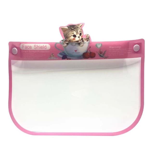Order Face Shield Cat - Pink Now! | Jomla.ae