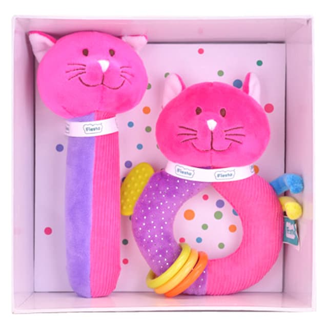 Fiesta Crafts - Cat Baby Gift Set | Jomla.ae